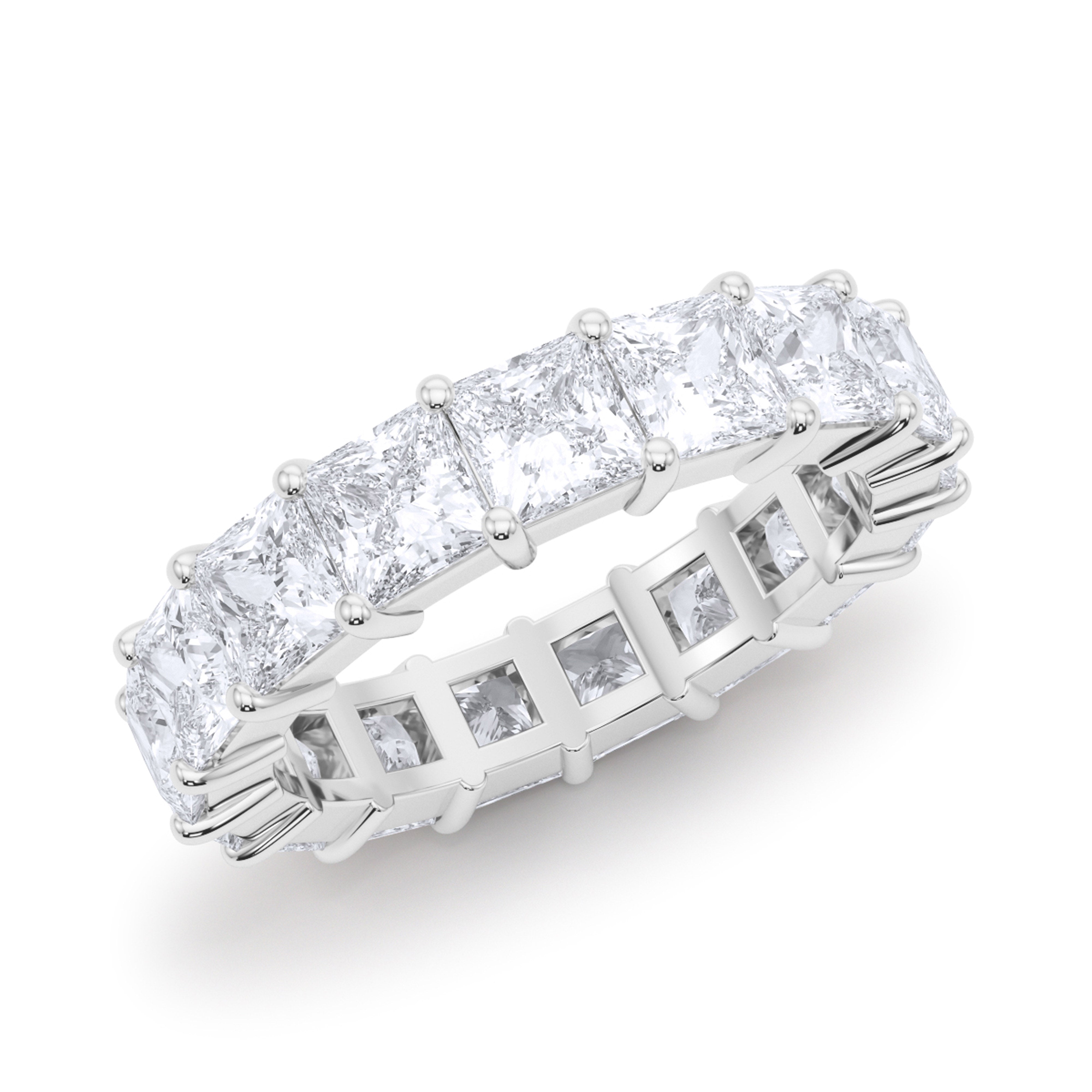 Men's Princess Cut Diamond Eternity Band | Shop Now