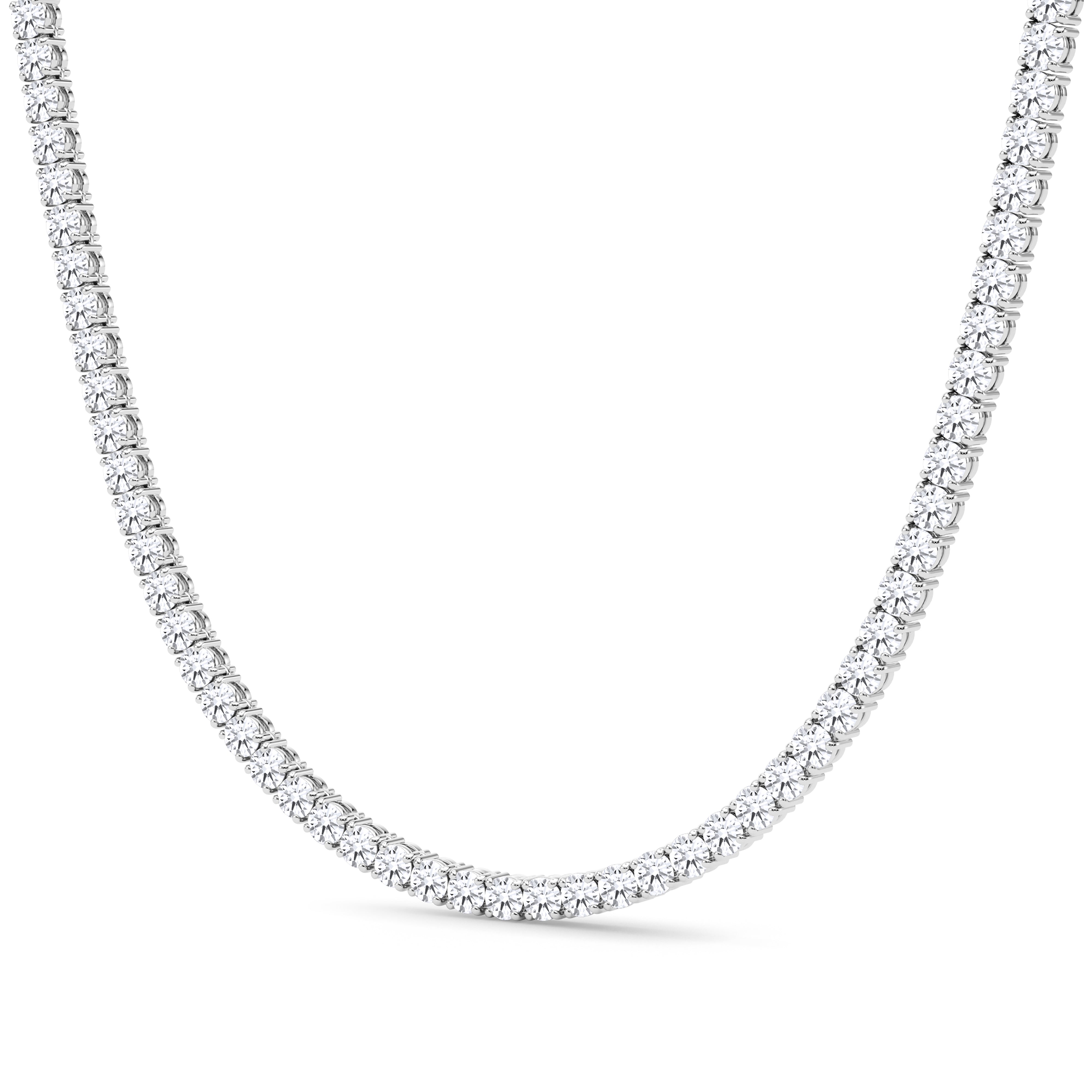 4-Prong Diamond Tennis Chain Men's Necklace | Shop Now
