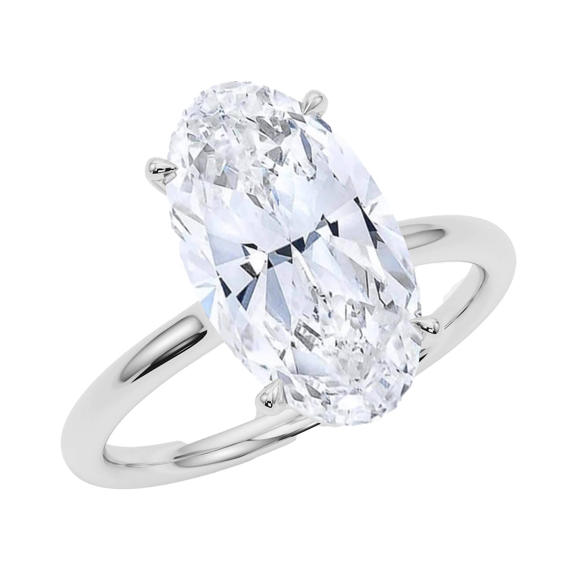 Moval Diamond Ring | Shop Now