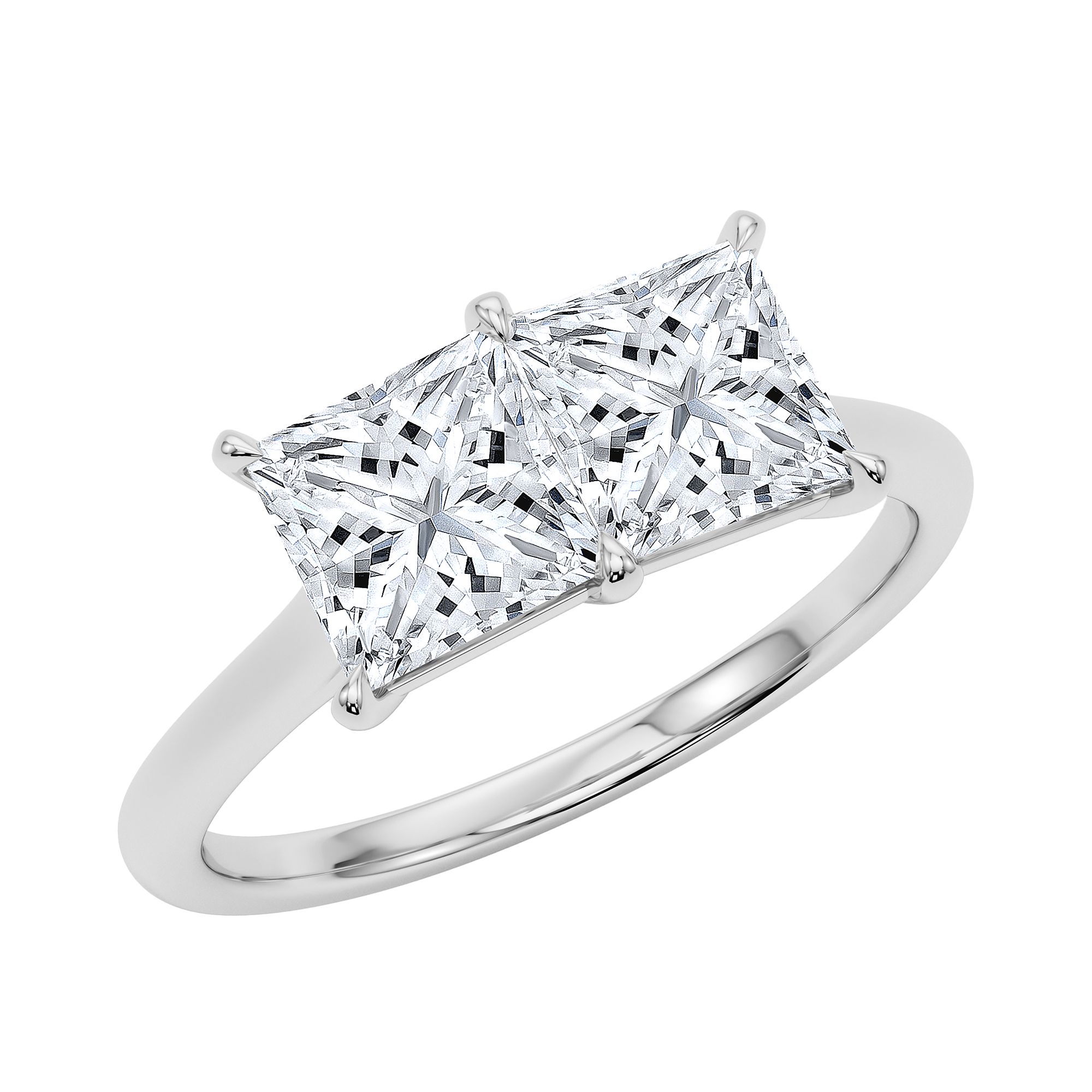 Princess Twin Diamond Ring | Shop Now